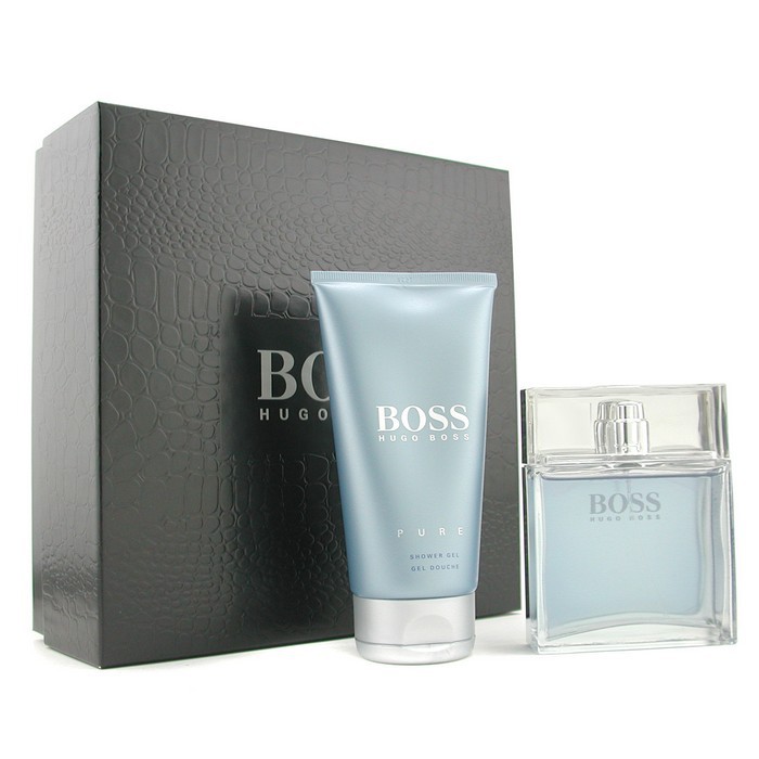 Hugo Boss Boss Pure Coffret: Eau De Toilette Spray 75ml/2.5oz + Shower ...