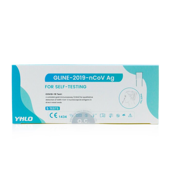 YHLO GLINE-2019-nCoV Ag COVID-19 Self-Testing Kit (Colloidal Gold ...