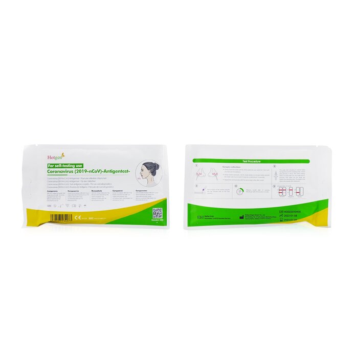 Hotgen Coronavirus (2019-nCoV) Antigentest Self Testing Kit 50 Test ...