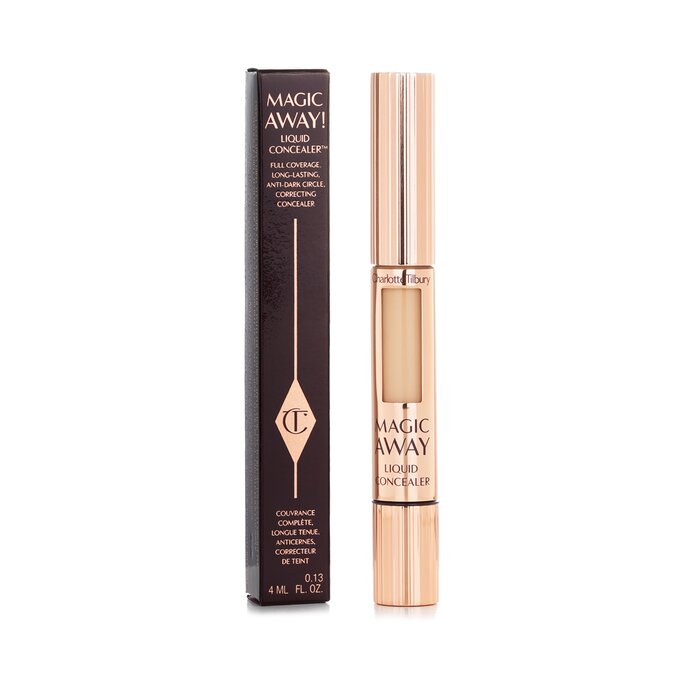 Charlotte Tilbury Magic Away Liquid Concealer, 4 Fair (Fair Medium With ...
