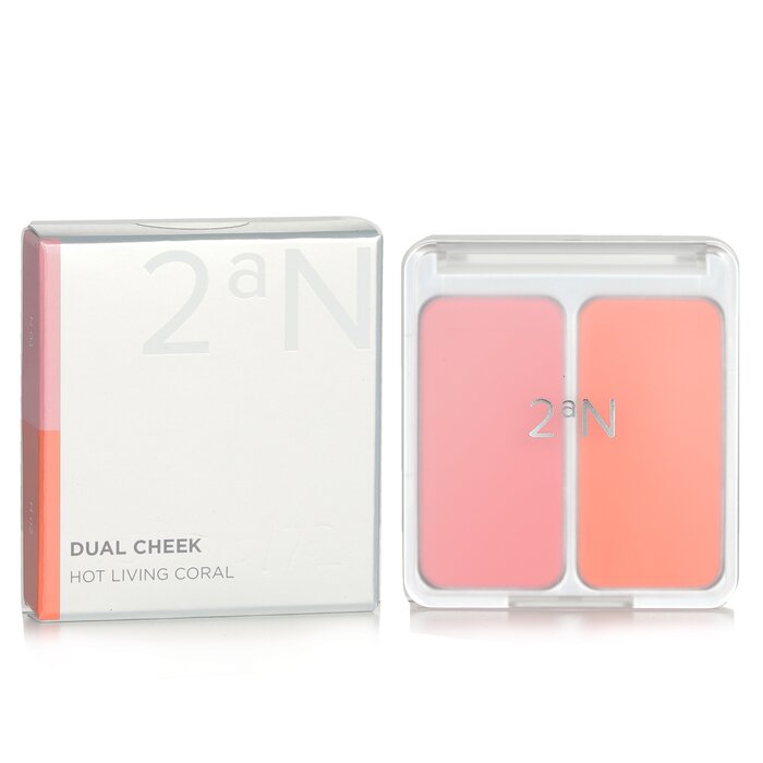 2aN Dual Cheek, 4 Hot Living Coral / | Strawberrynet HKEN