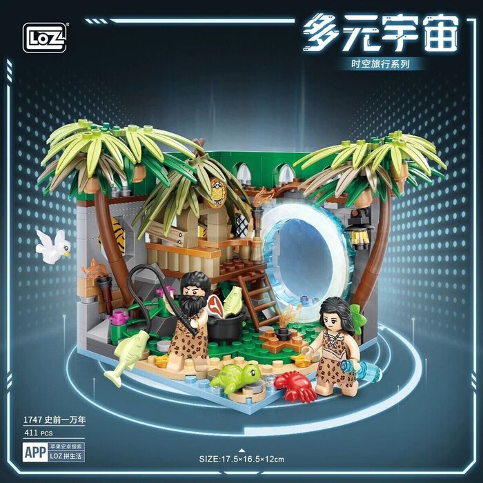 Loz LOZ Multiverse Time Travel Series - 10,000 Years Ago Building ...