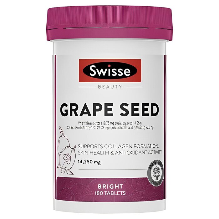 Swisse Grape Seed Extract - 180 Capsules 180pcs/box | Strawberrynet USA