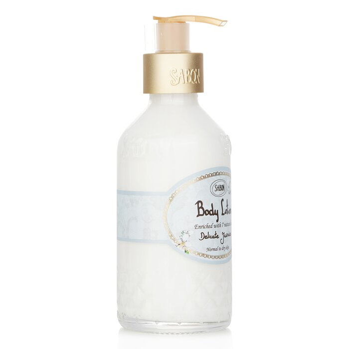 Sabon Body Lotion - Delicate Jasmine (Normal to Dry Skin) (With Pump ...