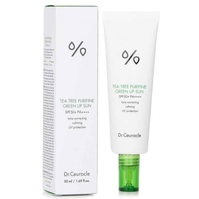 Dr.Ceuracle Tea Tree Purifine Green Up Sun SPF 50 50ml/1.69oz ...