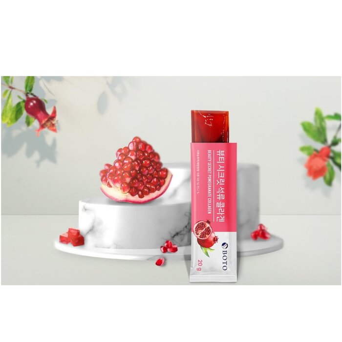 BOTO - Beauty Secret Pomegranate Collagen 20g x 15 sticks [Parallel ...