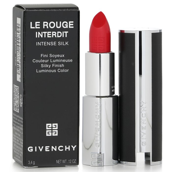 Givenchy Le Rouge Interdit Intense Silk Lipstick, N306 Carmin Escarpin ...