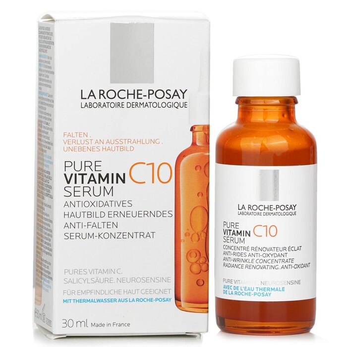 La Roche Posay Vitamin C Serum - Anti-Wrinkle Concentrate With Pure ...