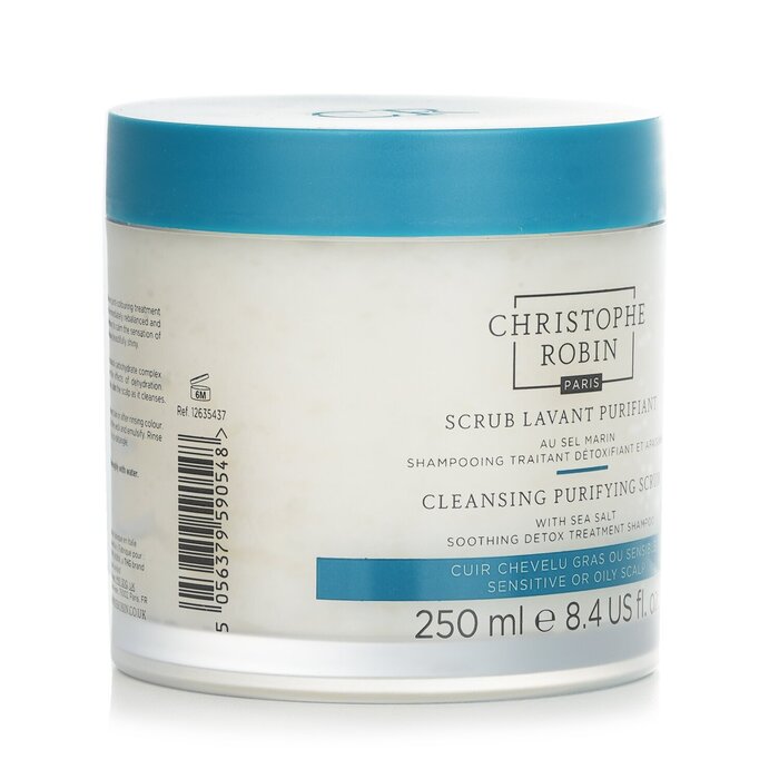 Christophe Robin Cleansing Purifying Scrub with Sea Salt (Soothing ...