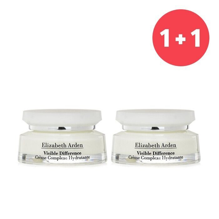 Elizabeth Arden 【1+1 Set】Visible Difference Refining Moisture Cream ...