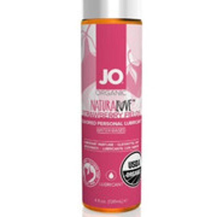 System Jo USDA Organic Water-Based Lubricant - Strawberry - 30ml Fixed ...