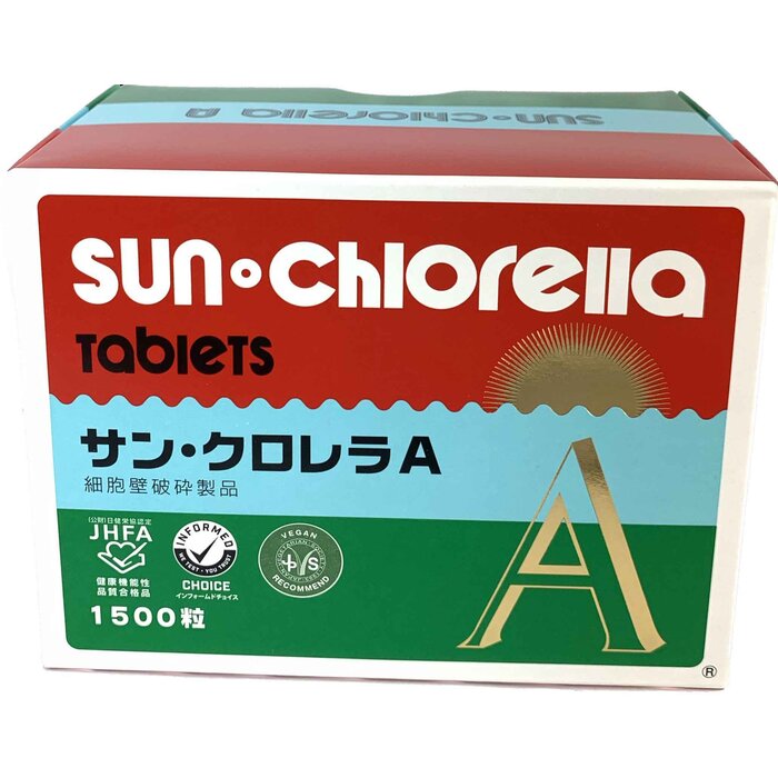 SUN CHLORELLA Tablet A 1500 pcs Fixed Size | Strawberrynet HKEN