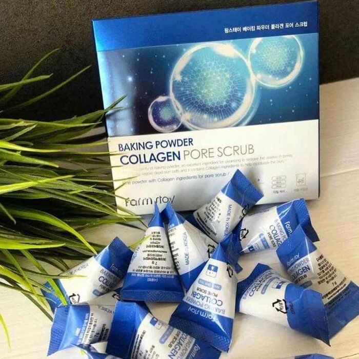 KIKI HEALTH Baking Powder Collagen Pore Scrub 25pcs | Strawberrynet BG