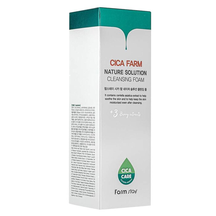 KIKI HEALTH Cica Farm Nature Solution Cleansing Foam 180ml ...