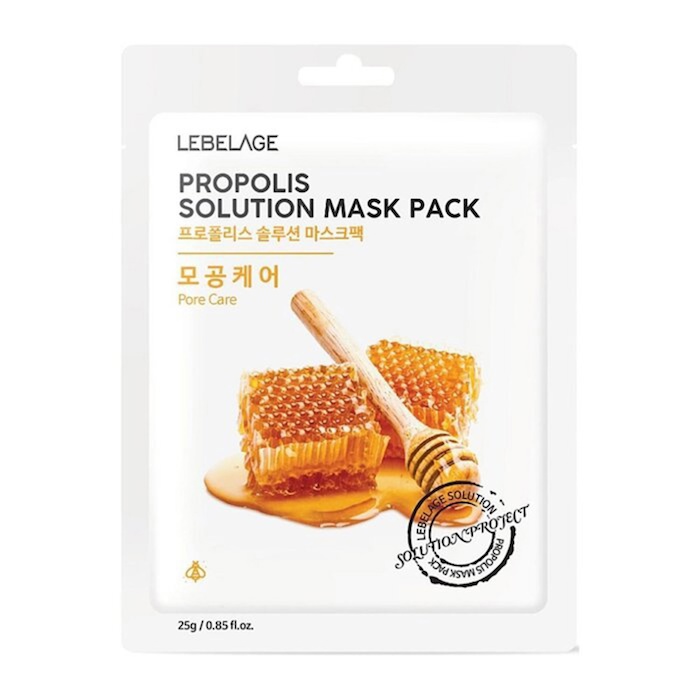 Lebelage Solution Mask Pack, Propolis 25g x 10pcs | Strawberrynet HKEN