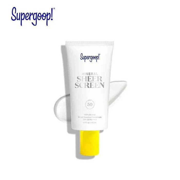 Supergoop Mineral Sheer Screen SPF50 (Exp. 10/2024) 45ml ...