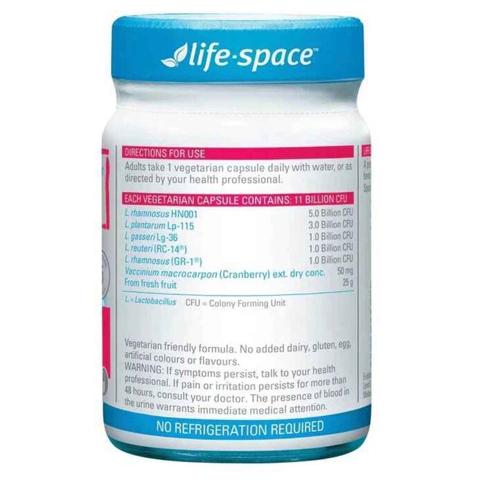 Life Space Urogen Probiotic for Women 60 capsules | Strawberrynet USA