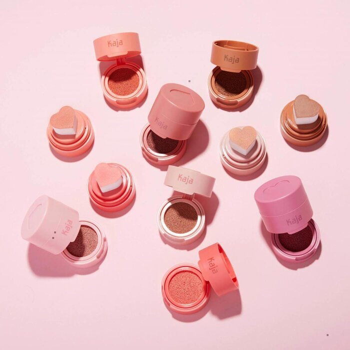 KAJA Beauty CHEEKY STAMP 5 shades are available bouncy liquid cushion ...