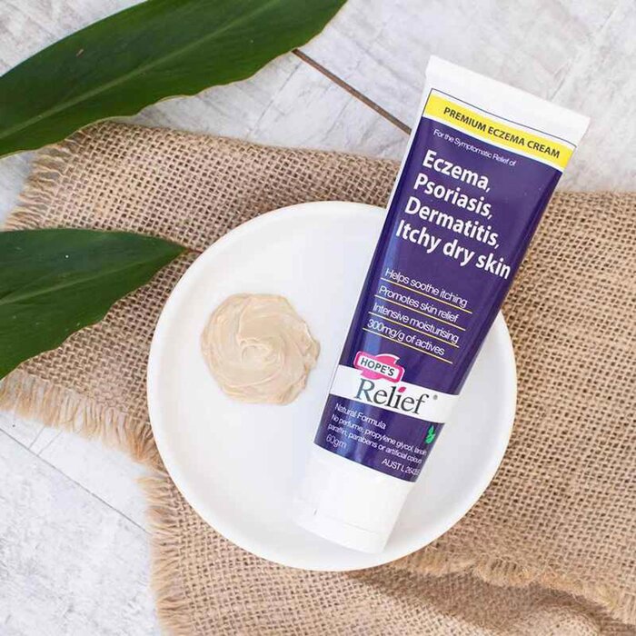 Hope's Relief Premium Eczema Cream 60g (Made in Australia) 60g - Body ...