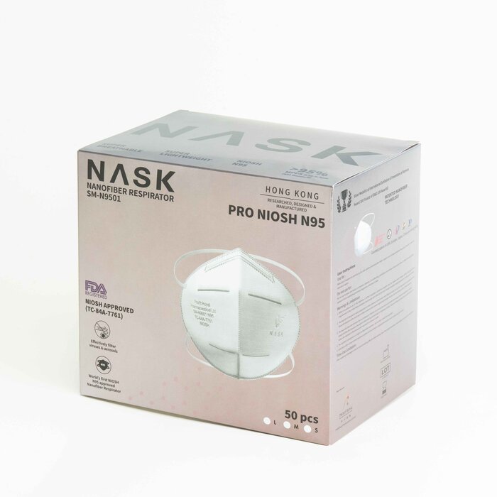 NASK Technology Company Limited 納絲科技有限公司 納絲納米 N95 納米纖維 呼吸器 (專業 NIOSH N95) M | Strawberrynet HK 草莓網