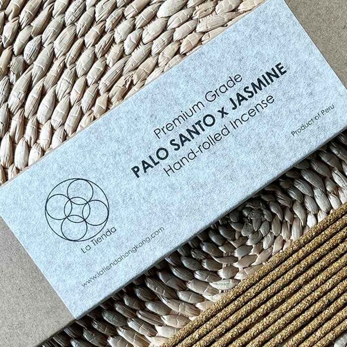 La Tienda Palo Santo x Jasmine Hand-rolled Incense Stick 30's ...