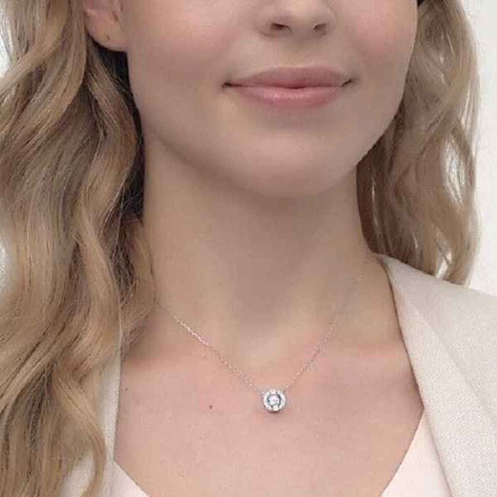 Sparkling dance heart necklace store