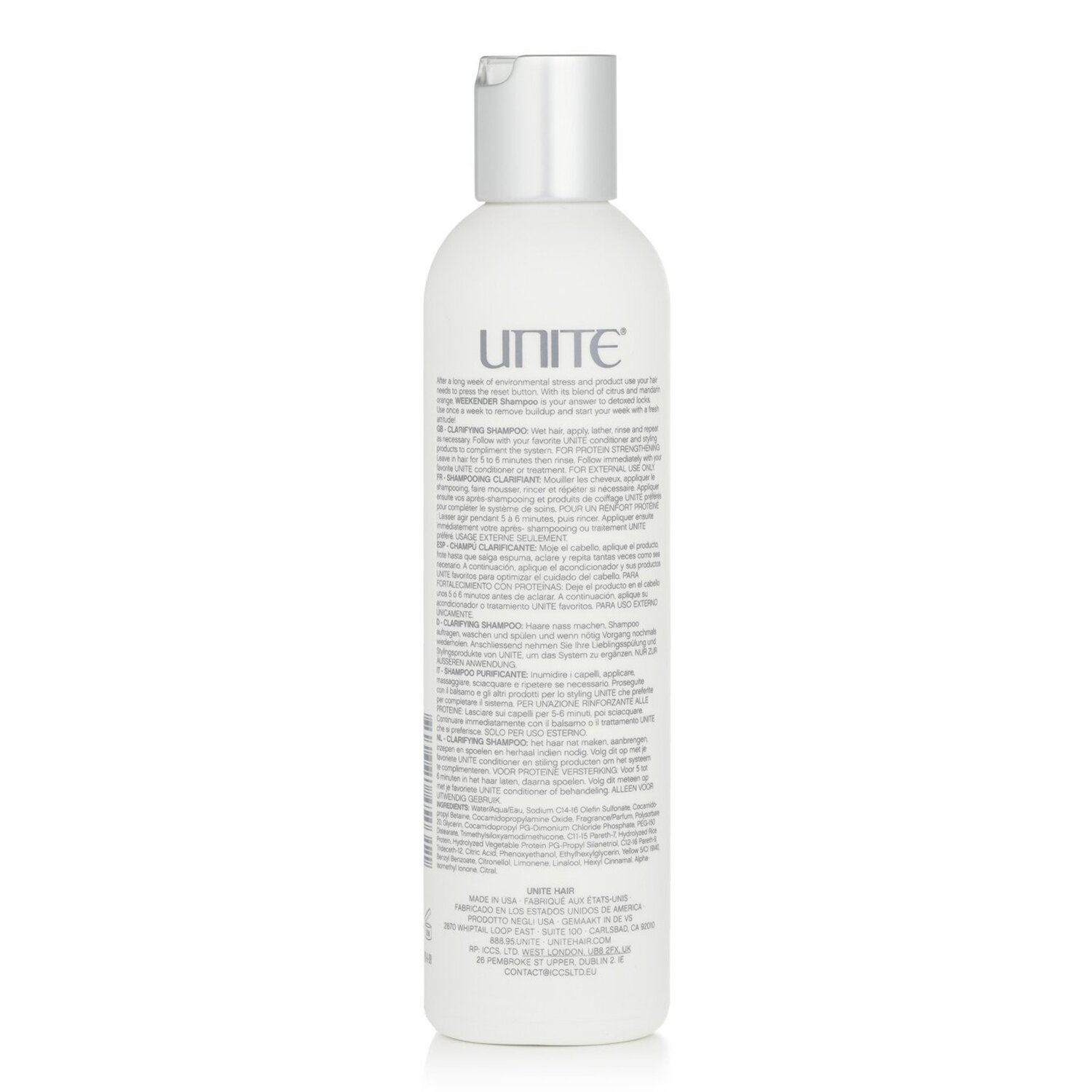 Unite Weekender Shampoo (Clarifying) 236ml/8oz | Strawberrynet USA