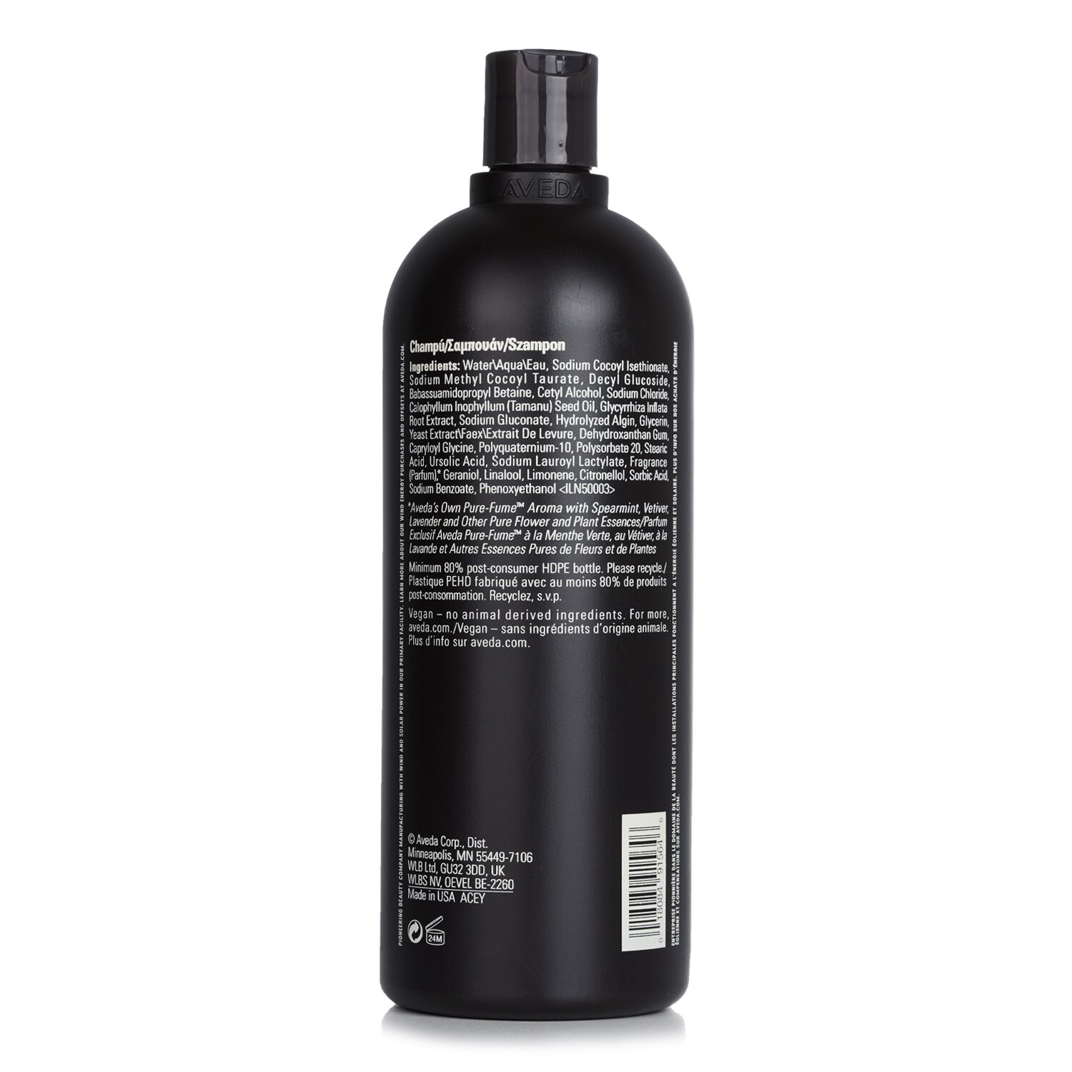 Aveda Men Pure-Formance Shampoo (For Scalp and Hair) 1000ml/33.8oz ...
