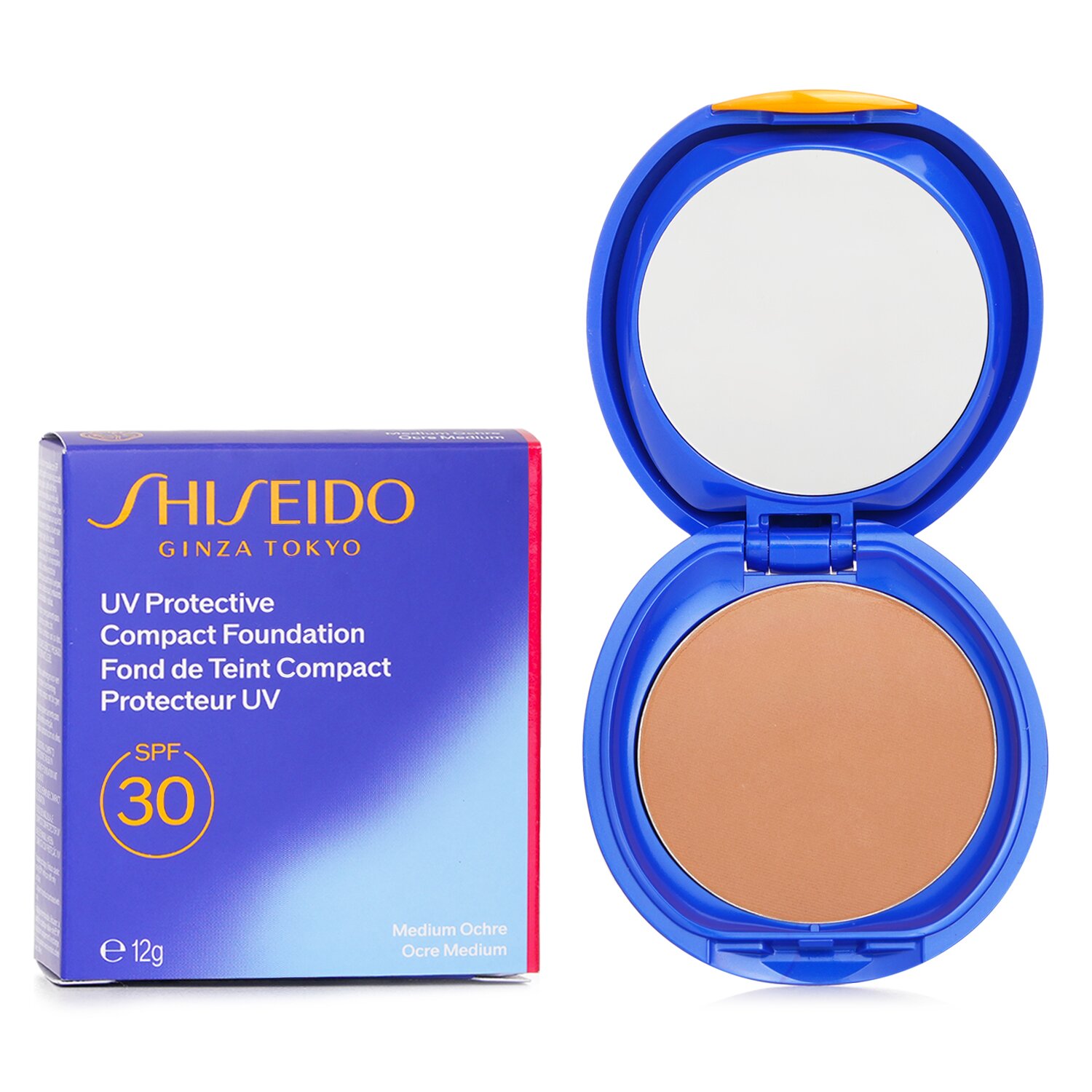 Shiseido UV Protective Compact Foundation SPF 30 (Case+Refill), SP40 ...