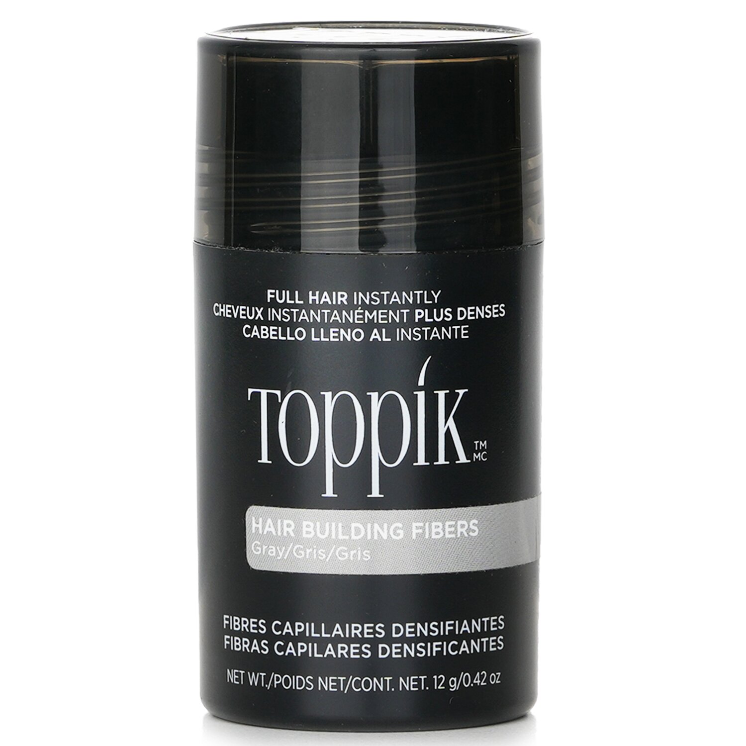 Toppik Hair Building Fibers Gray 12g 0 42oz Strawberrynet Usa