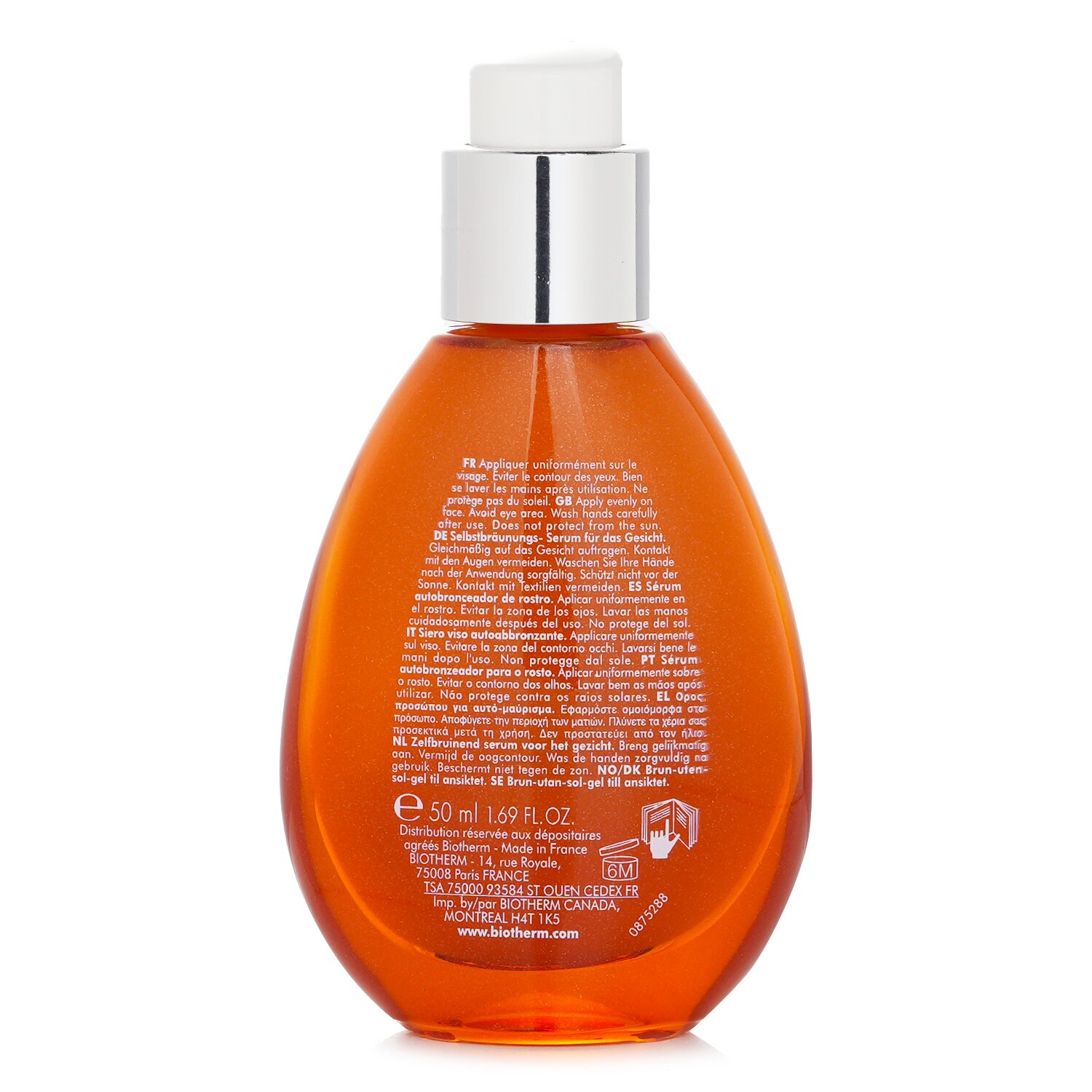 Biotherm Auto-Bronzante Face Self-Tanning Serum 50ml/1.69oz ...