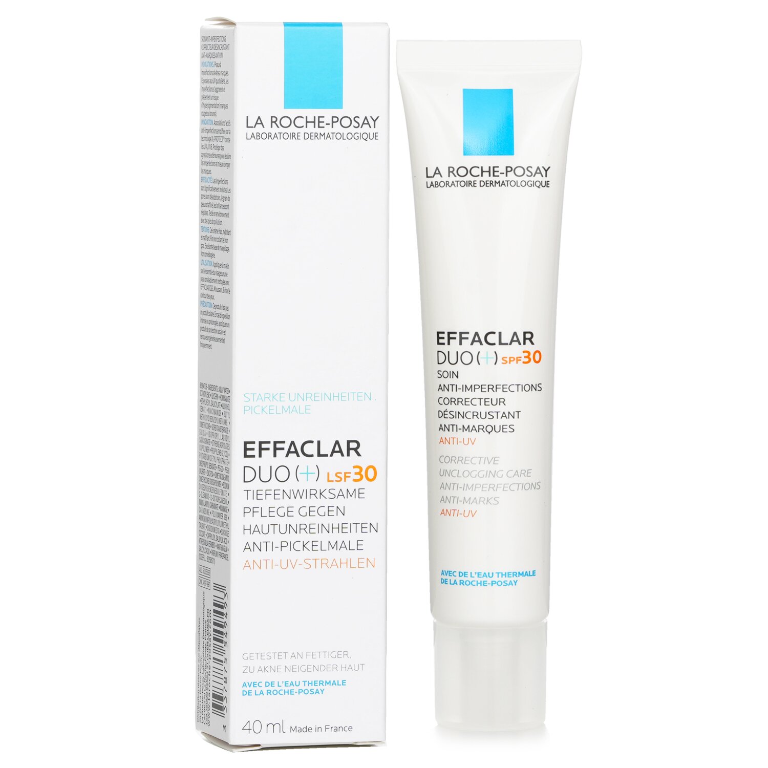 La Roche Posay Effaclar Duo (+) Corrective Unclogging Care Anti ...