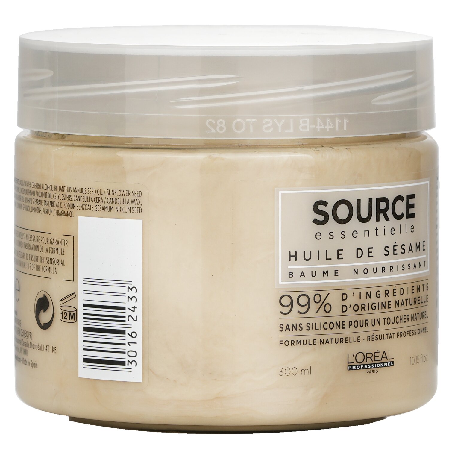 L'Oreal Professionnel Source Essentielle Sesame Oil Nourishing Balm ...