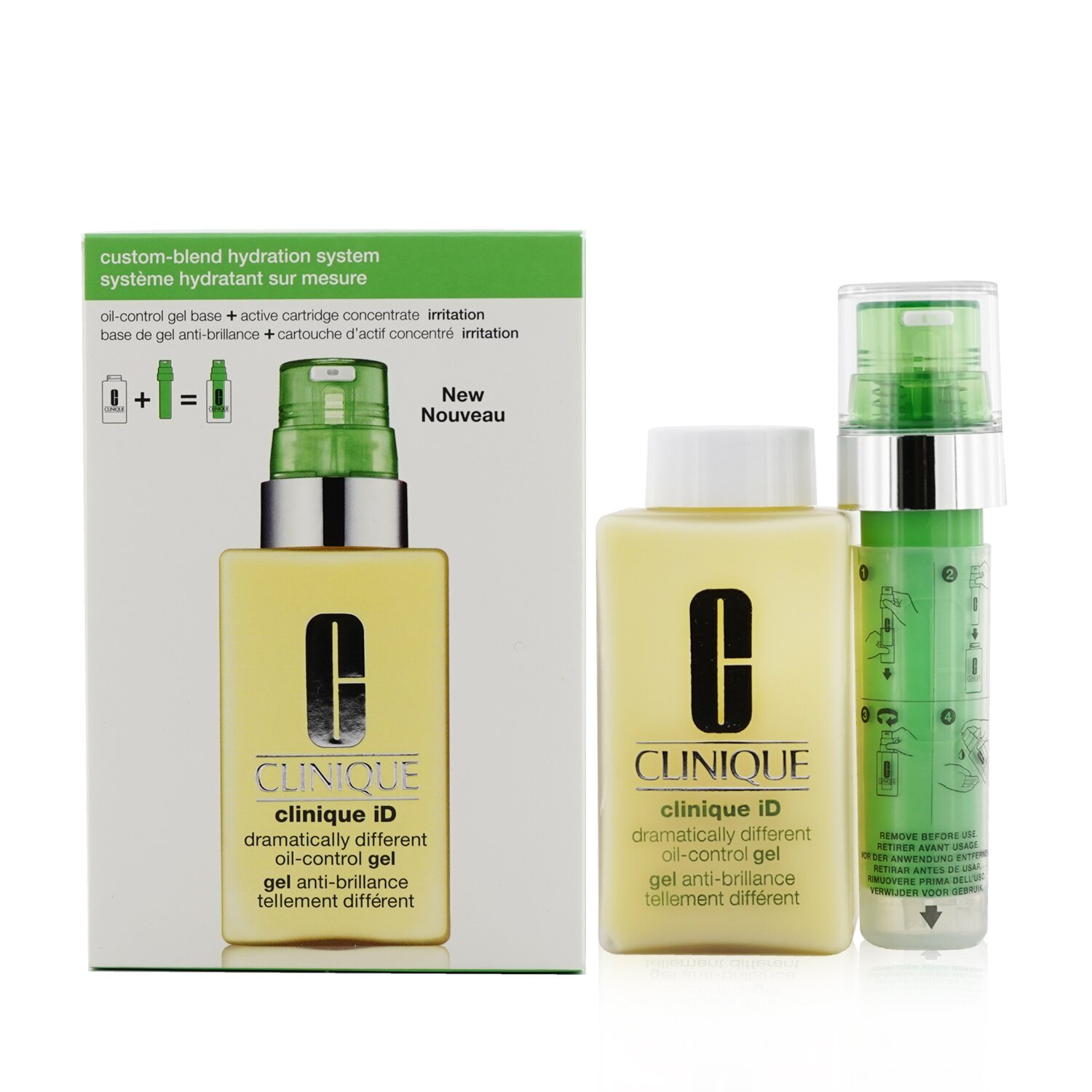 Clinique iD Dramatically Different Oil-Control Gel + Active Cartridge ...