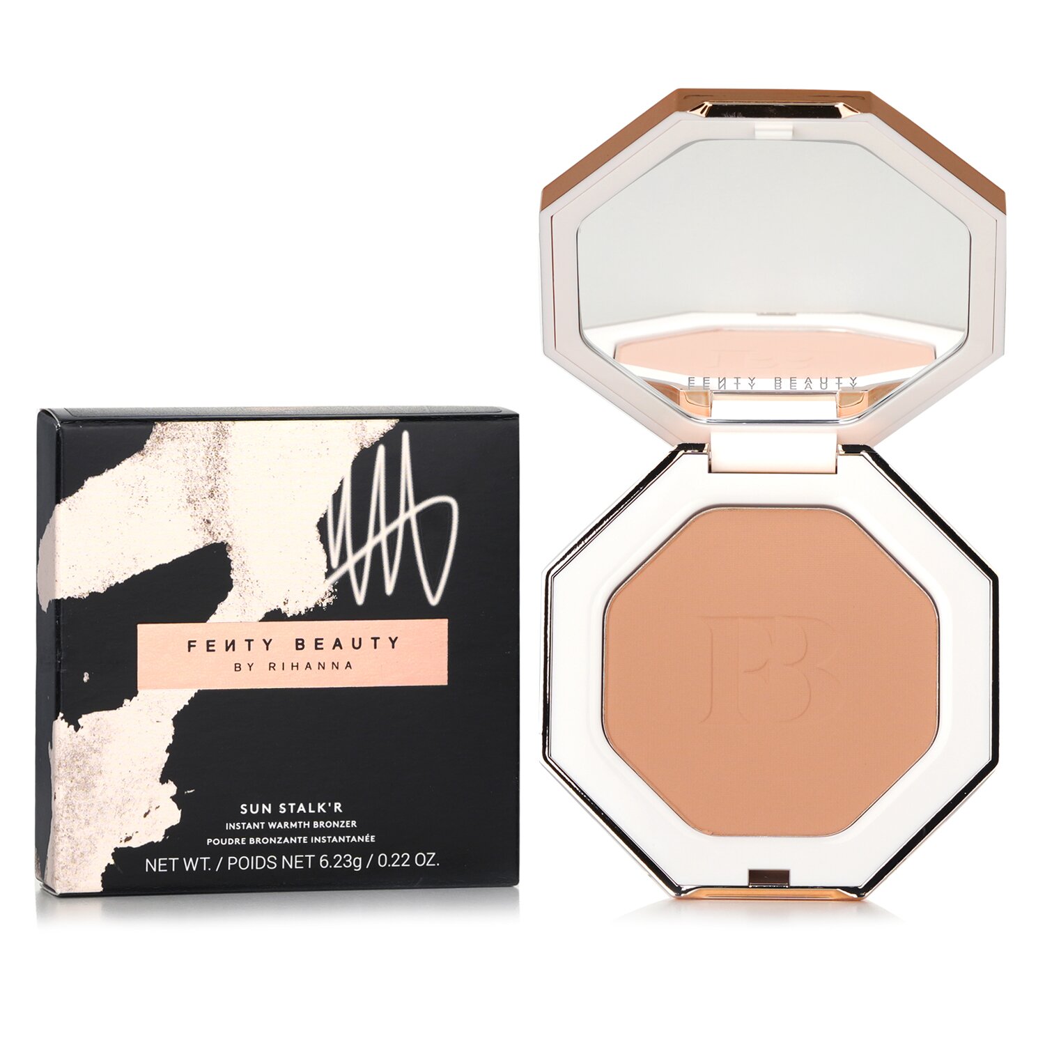 Fenty Beauty by Rihanna Sun Stalk'R Instant Warmth Bronzer, Inda Sun ...