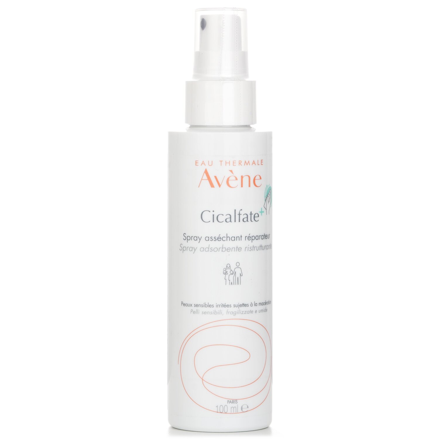 Avene Cicalfate+ Absorbing Repair Spray - For Sensitive Irritated Skin ...