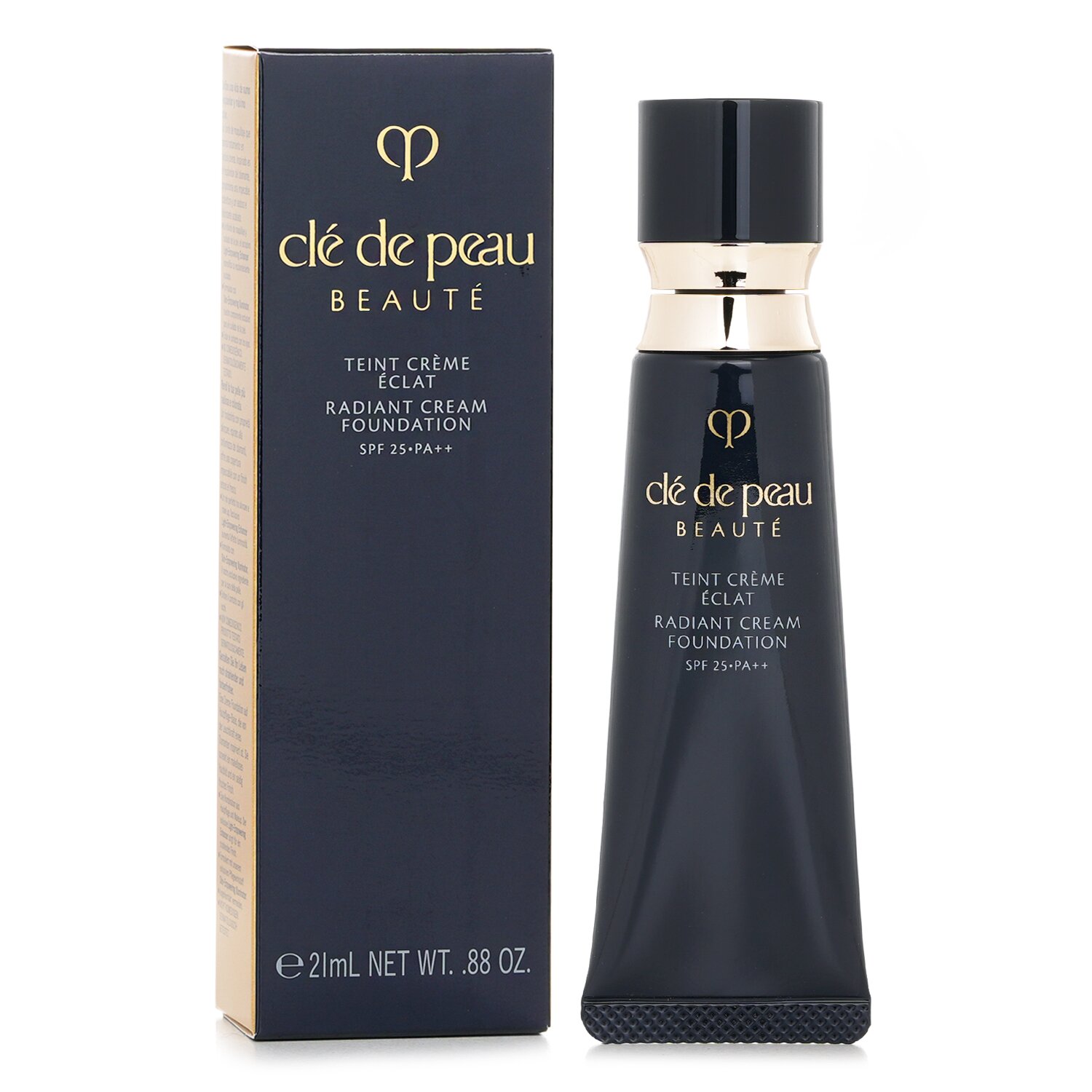 Cle De Peau Radiant Cream Foundation N SPF 25, I10 Very Light Ivory ...