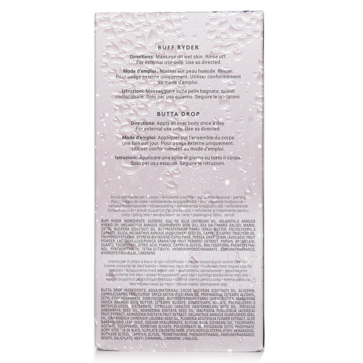 Fenty Beauty by Rihanna FENTY SKIN The Body Duo Set: Buff Ryder ...