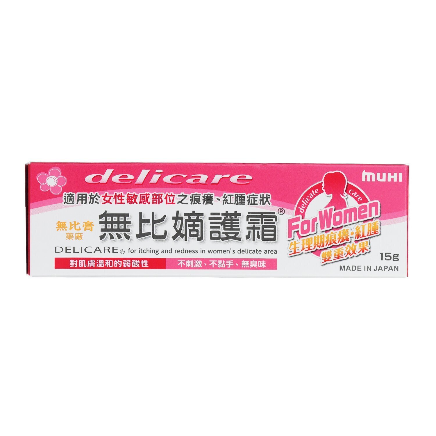 Muhi Delicare Cream 15g | Strawberrynet USA
