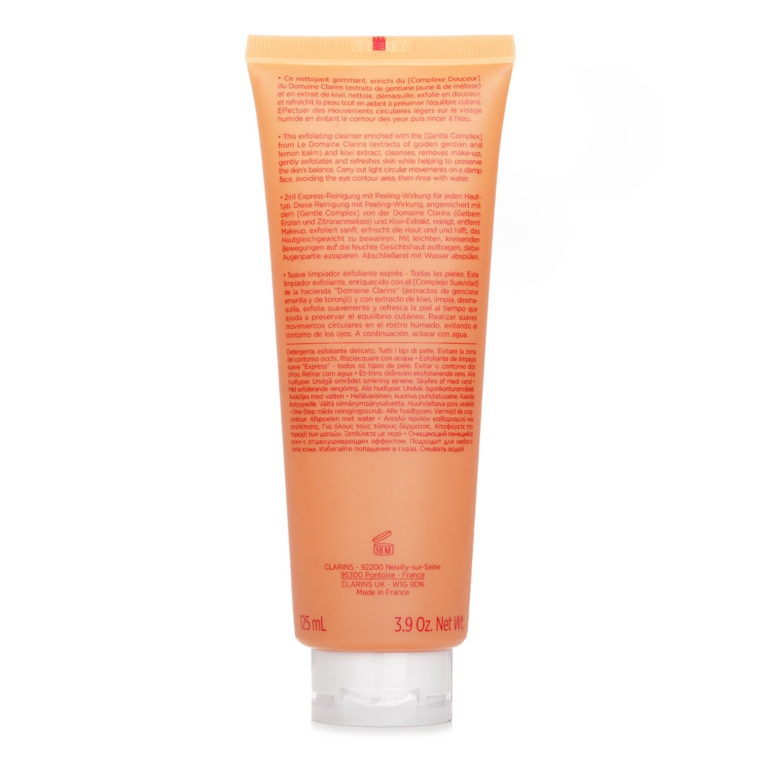 Clarins One Step Gentle Exfoliating Cleanser 125ml/4.3oz ...