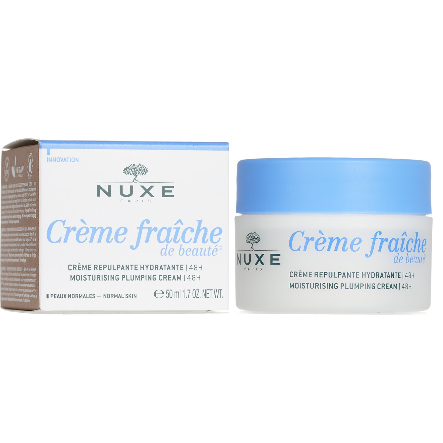 Nuxe Creme Fraiche De Beaute 48HR Moisturising Plumping Cream 50ml/1 ...
