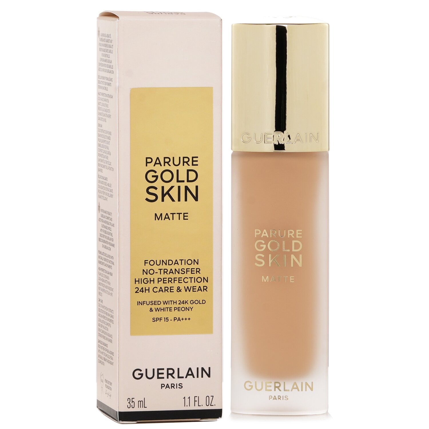 Guerlain Parure Gold Skin Matte Foundation SPF15, 2W Warm 35ml/1.1oz ...