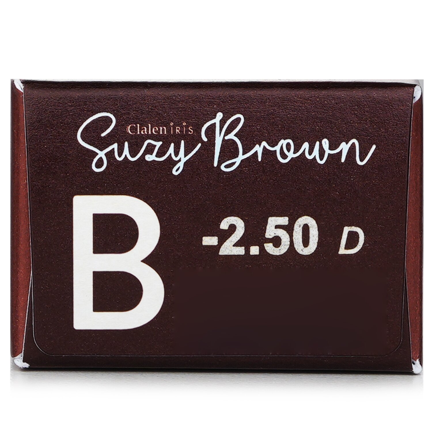 Clalen 1 Day Iris Suzy Brown Color Contact Lenses, - 2.50 30pcs ...