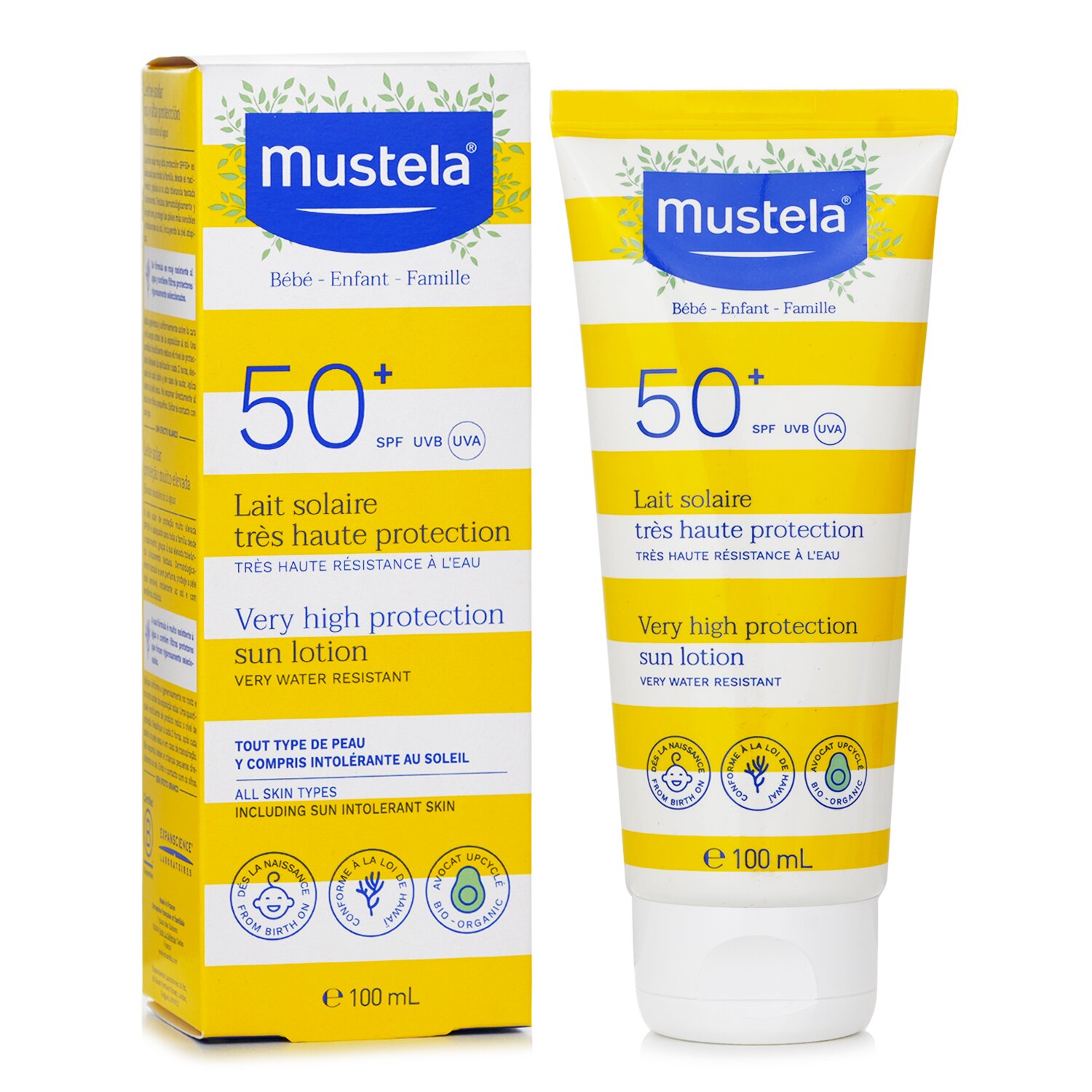 Mustela Very High Protection Sun Lotion SPF 50+ 100ml/3.38oz ...