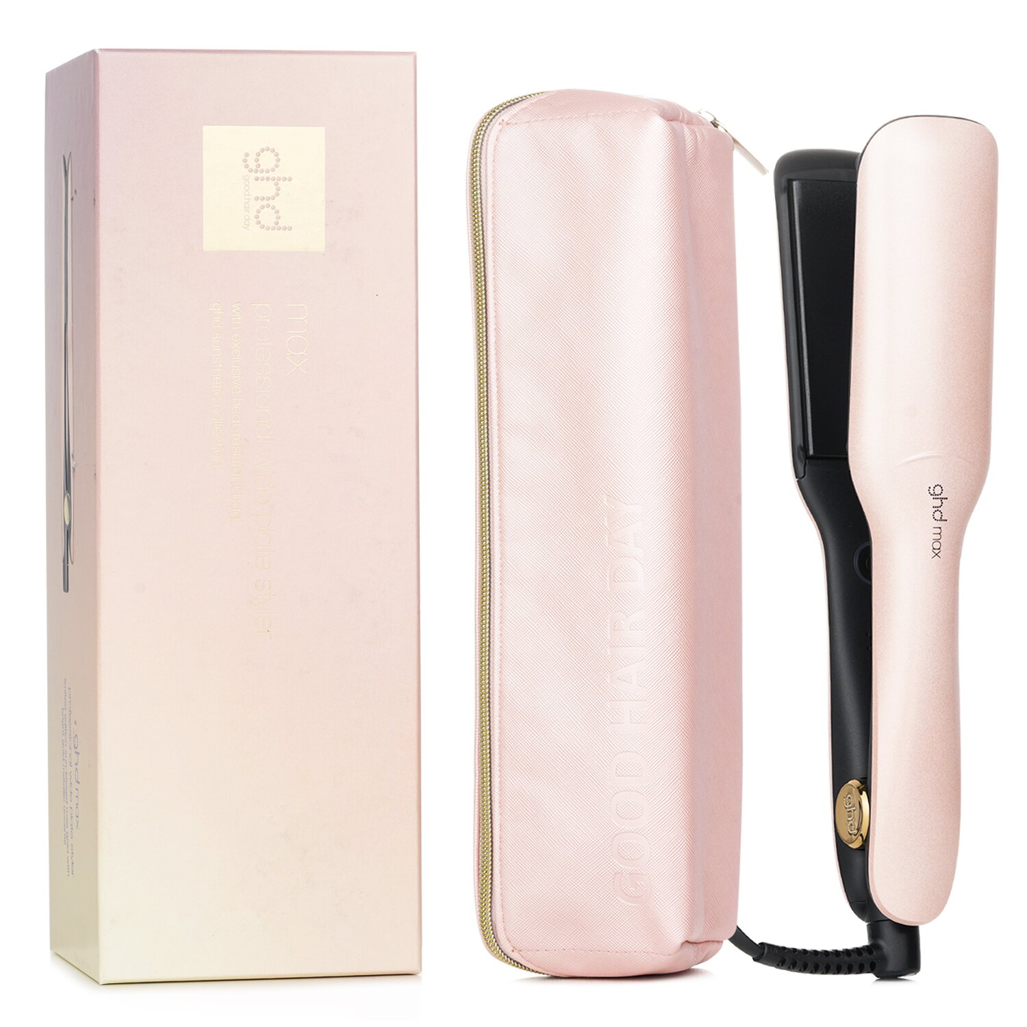 GHD Max Professional Wide Plate Styler, Rose Gold 1pc | Strawberrynet HKEN