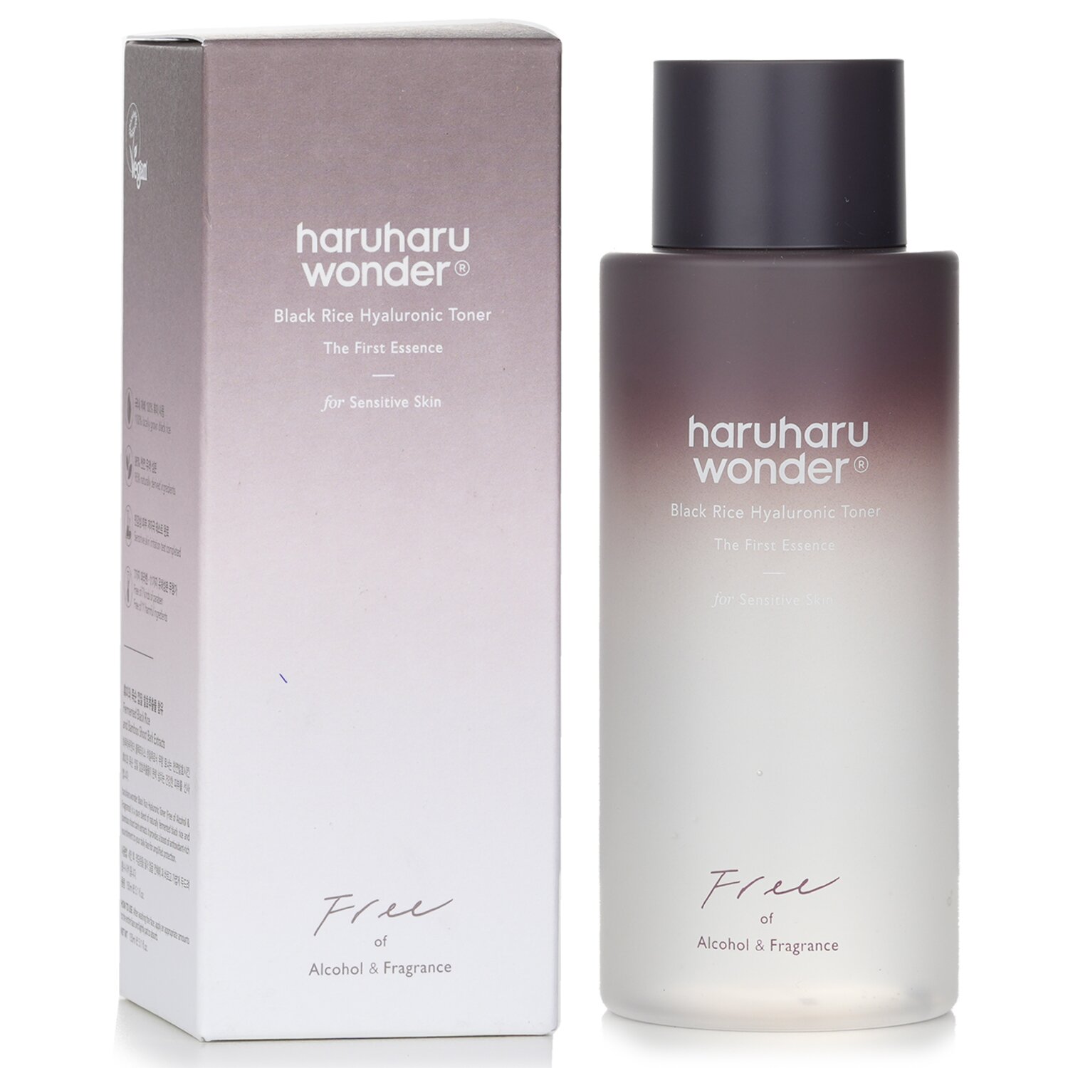 Haruharu Wonder Black Rice Hyaluronic Toner (For Sensitive Skin) 150ml ...