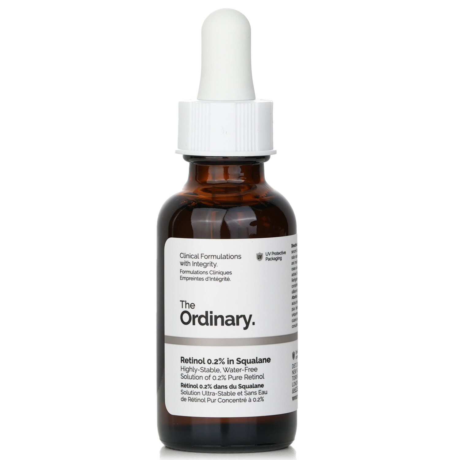 The Ordinary Retinol 0.2% in Squalane 30ml/1oz | סטרוברינט IL