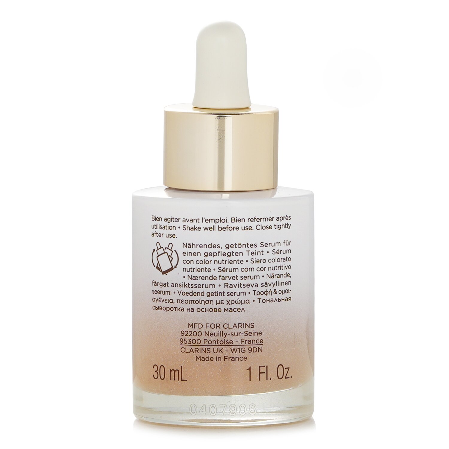 Clarins Tinted Oleo Serum Healthy Glow & Nourishing Tint Liquid ...