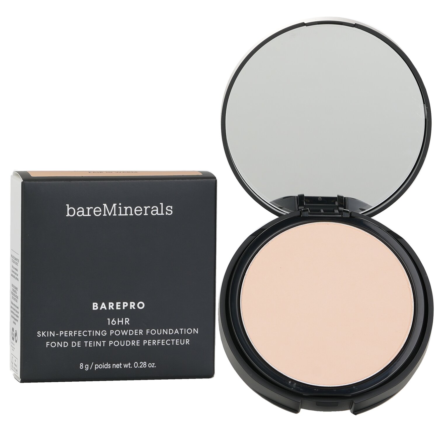 BareMinerals Barepro 16hr Skin Perfecting Powder Foundation, 10 Fair ...